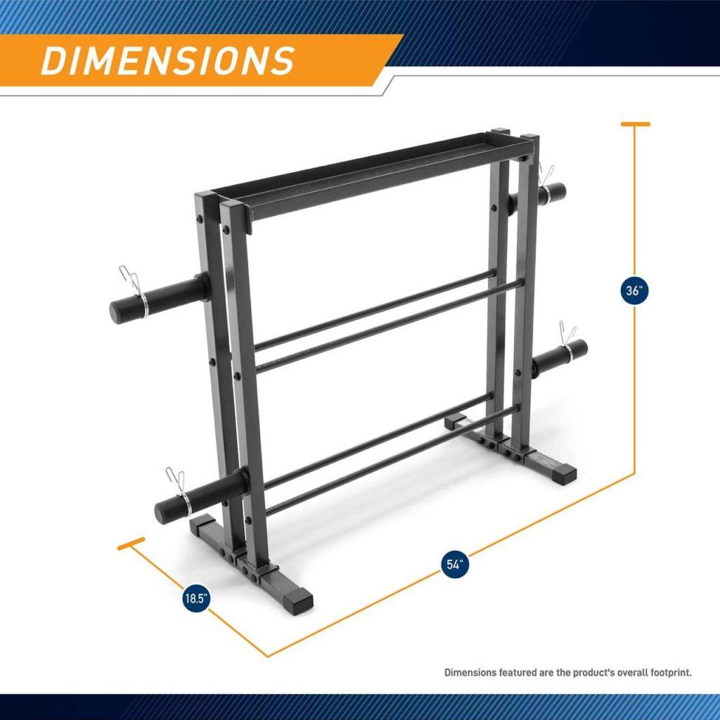Rack Combo Marcy - DBR 0117 - Universal Fitness