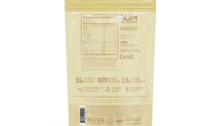 CBUM Mass Gainer - Raw - Universal Fitness