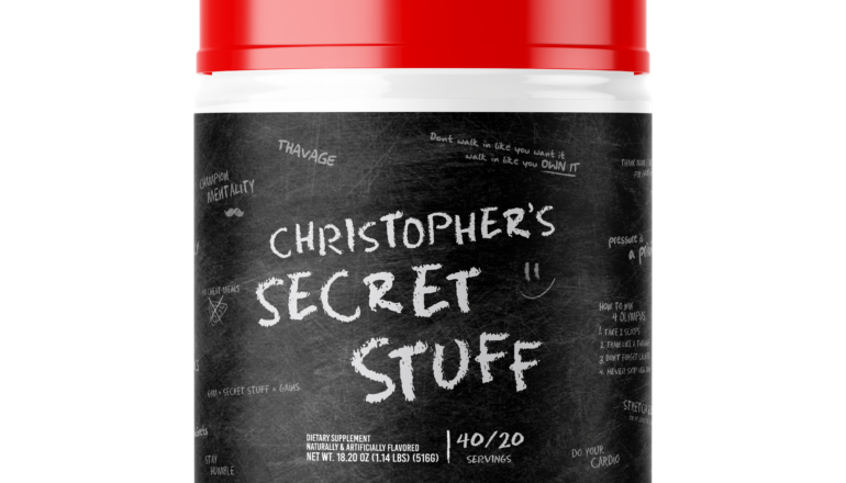 Pre-workout Christophe Secret Stuff - Raw - Universal Fitness